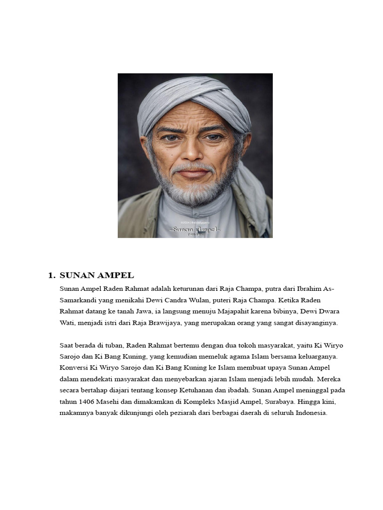 SUNAN AMPEL | PDF