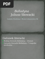 Balladyna PDF | PDF