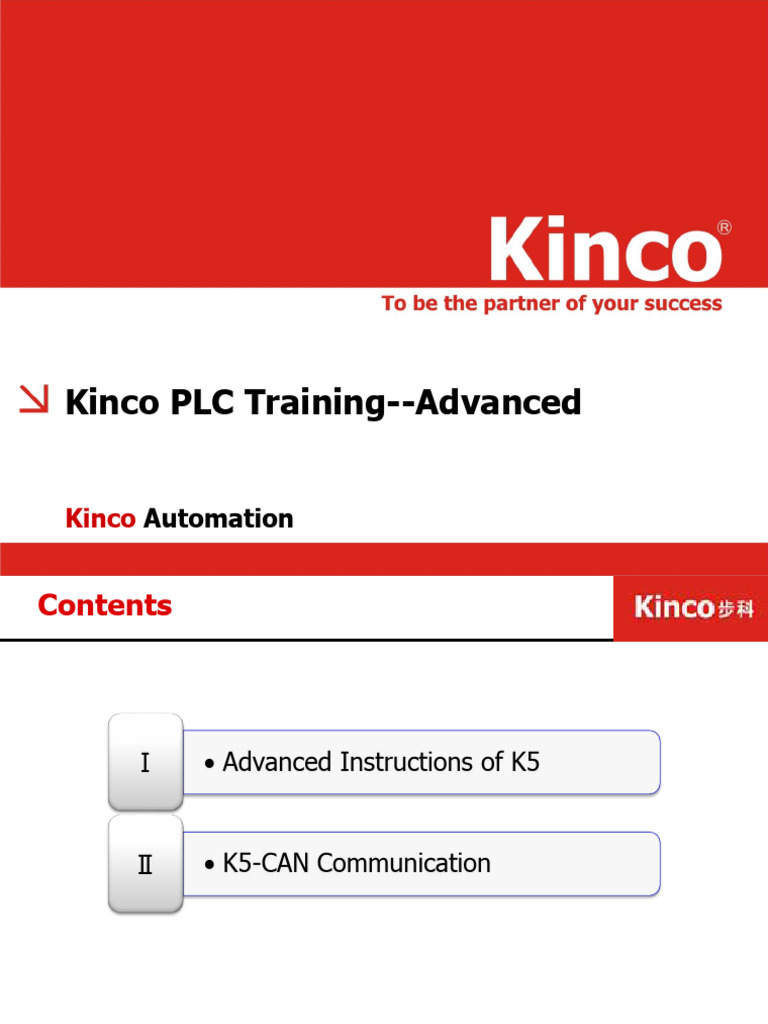 Kinco PLC Training - Advanced. Kinco Automation | PDF | Digital Technology | Computer Hardware