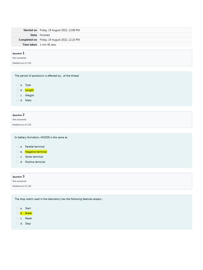 Phy-108 General Physics Practical II Second Semester Exams on 19-08-2022 _ Mcb, Phy, Csc, Eeg ...