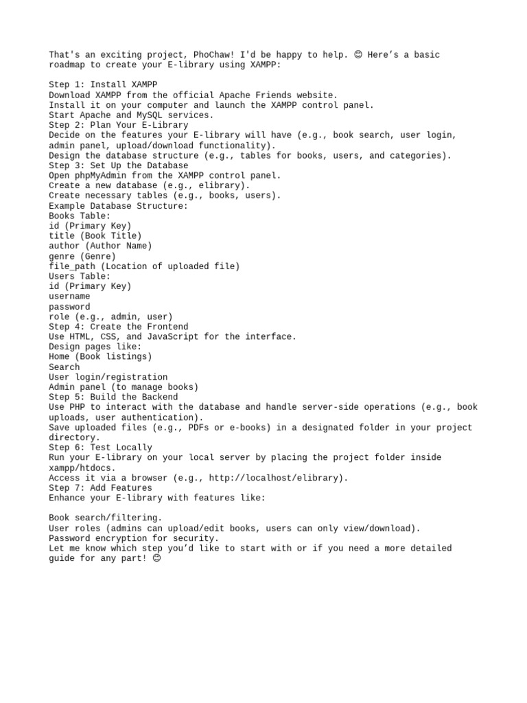 Databse Road Map | PDF