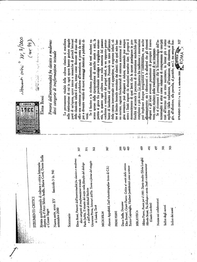 elena rossi_1 | PDF