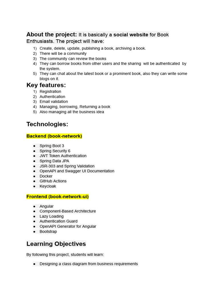 Chairman Sir Project | PDF