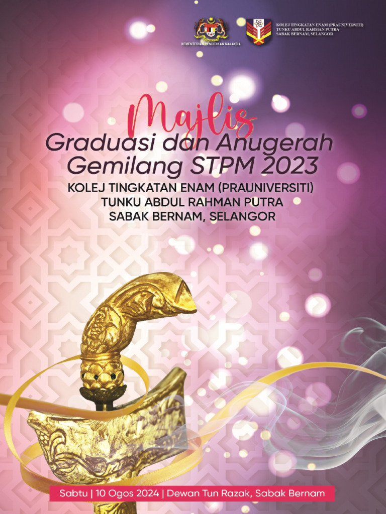 Majlis Graduasi - 10 Ogos 2024 - 2-2 | PDF
