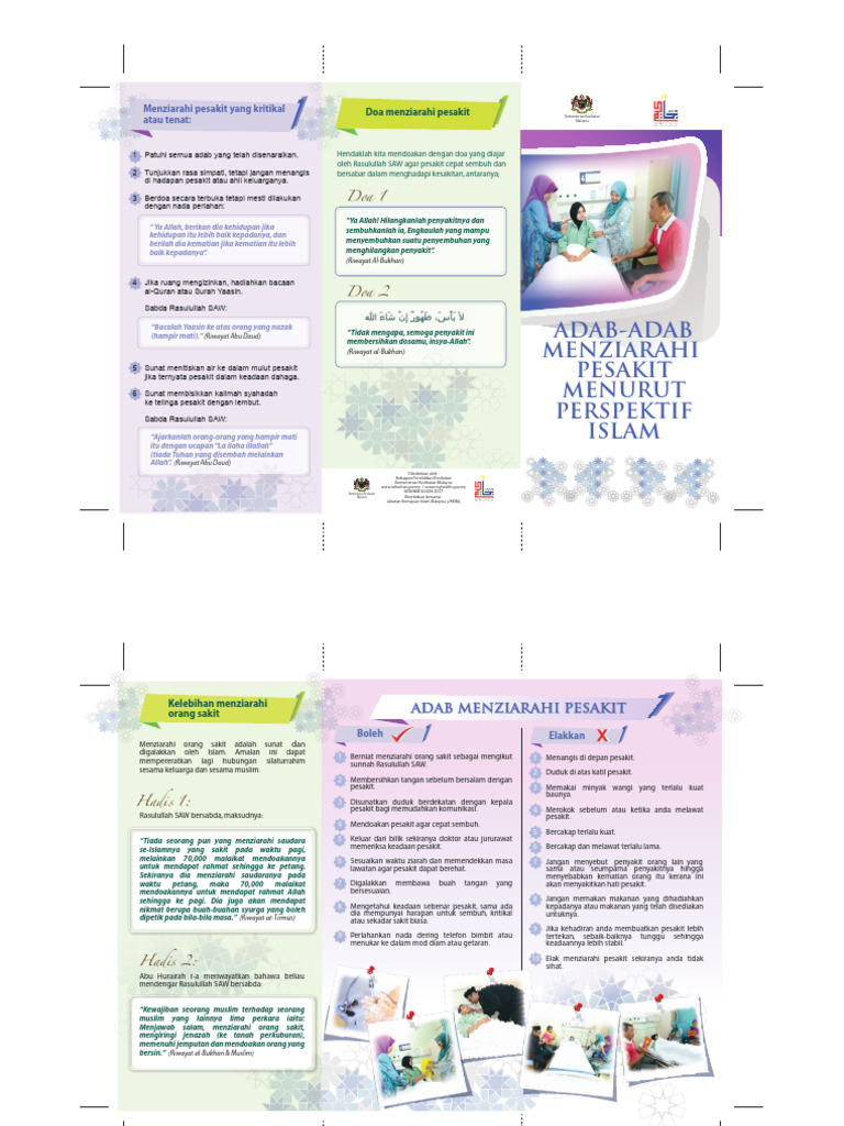 Adab-Adab Menziarahi Pesakit Menurut Perspektif Islam | PDF