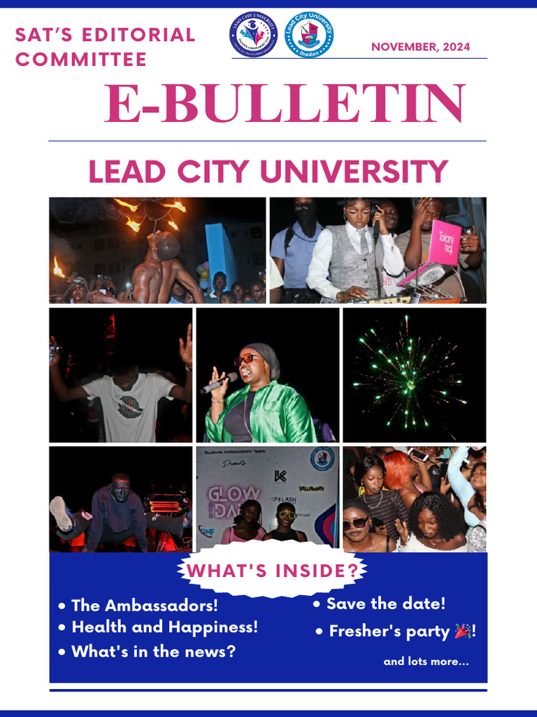 Sat November E-Bulletin 2024 | PDF