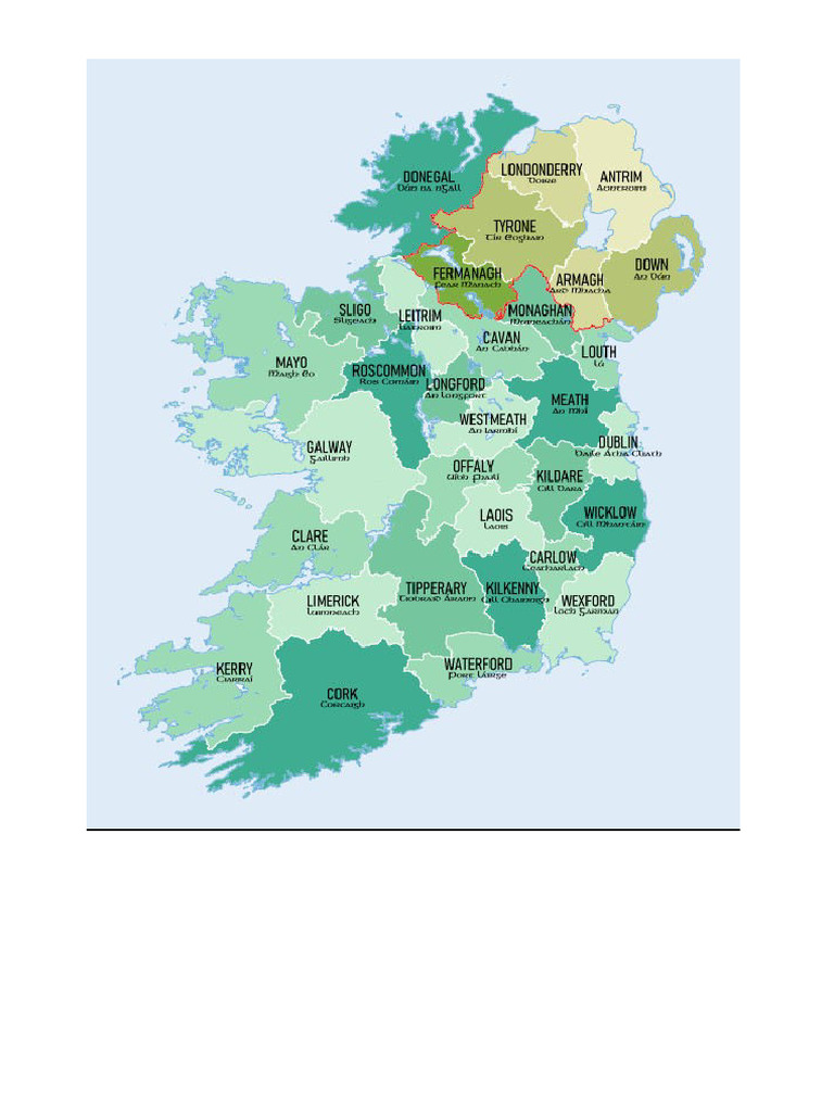 Ireland Map | PDF