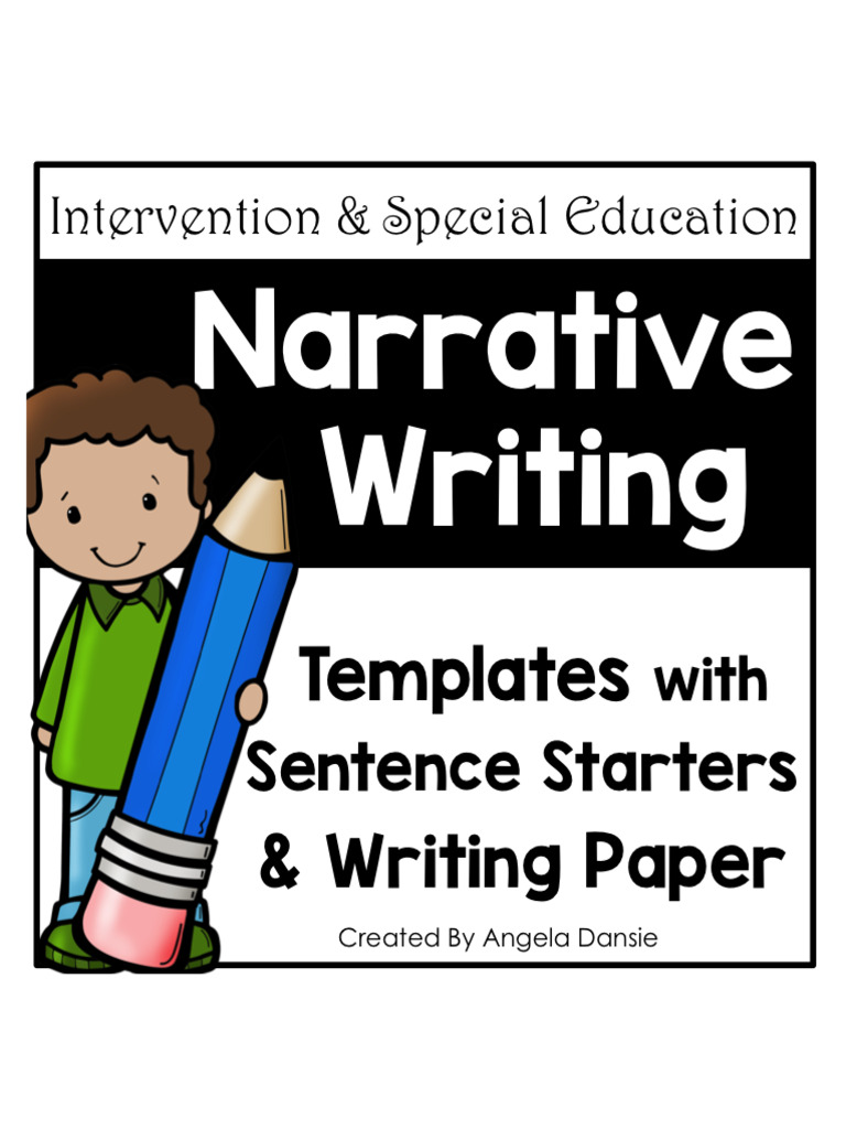 1 - Narrative Writing (Small Moment) Template With Sentence Starters | PDF