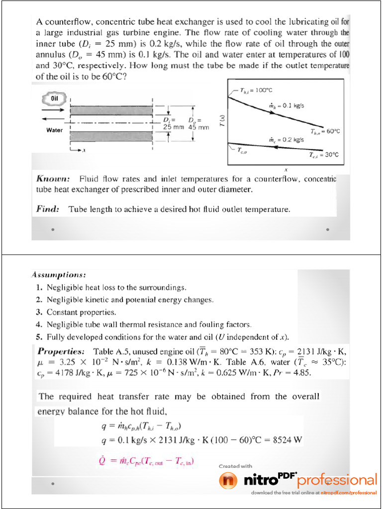 Lec 9 - Heat Exchanger Design - 2 | PDF | Leak | Applied And Interdisciplinary Physics