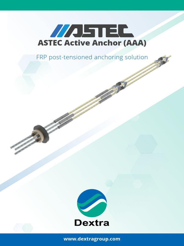 Geotechnical Anchoring Solution | PDF | Prestressed Concrete | Fiberglass