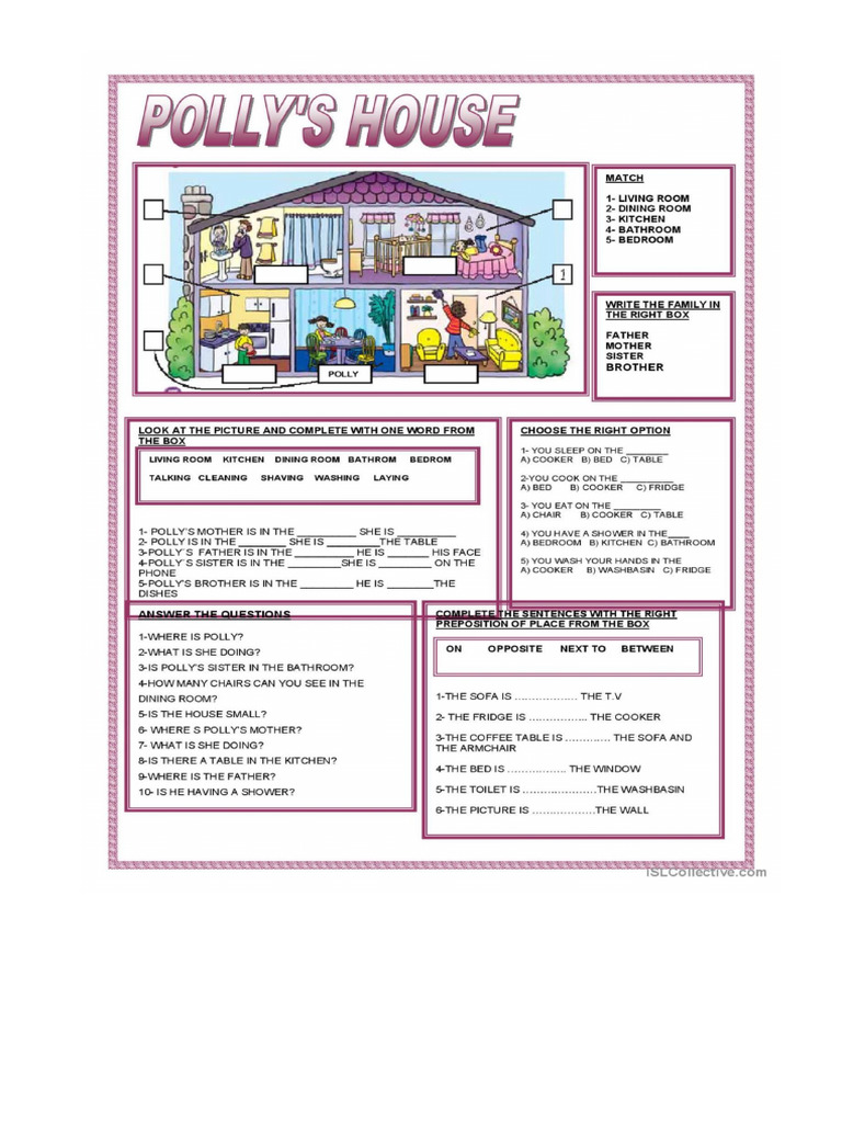 Activities in The House | PDF