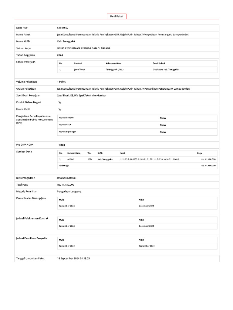 Konsultan Gor Galek | PDF