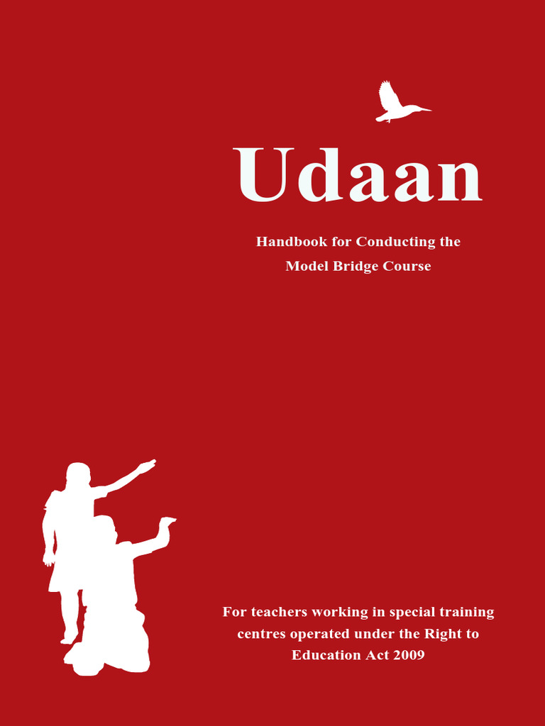 Udaan Handbook for Special Training | PDF | Teachers | Learning