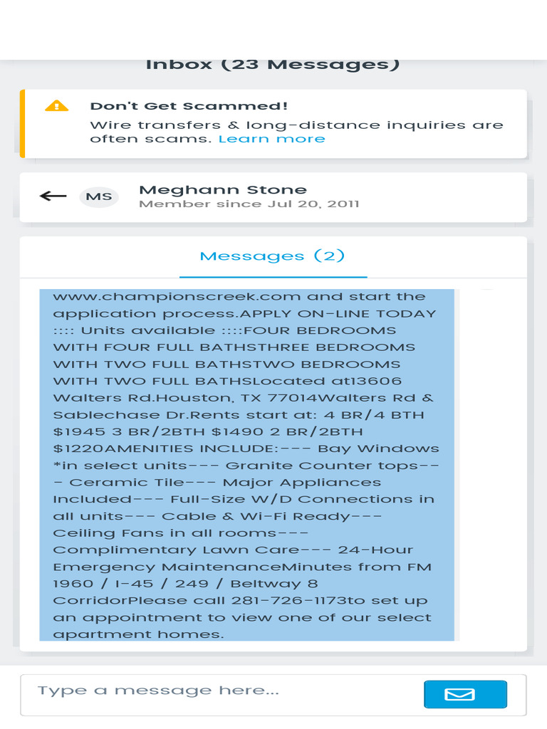 Renter Inbox 2 | PDF