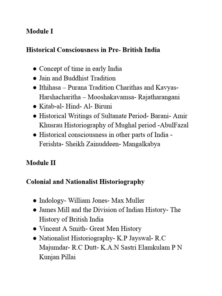 Book List and Sylabus | PDF