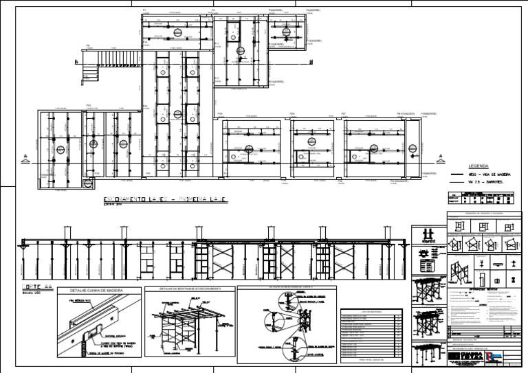 Projeto de Escoramento - Esc - MFS - Rev00-1-3 | PDF