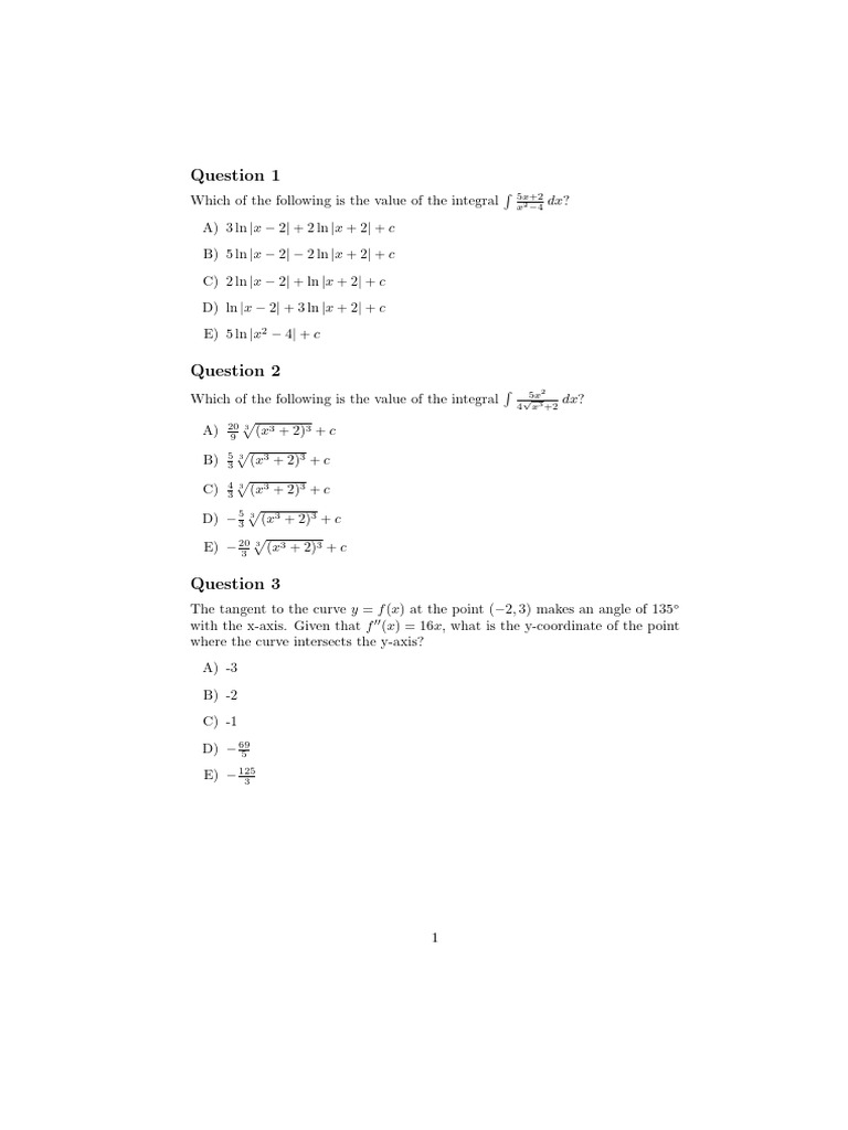 Belirsiz integral | PDF | Euclidean Geometry | Classical Geometry