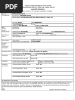 CHOLA Revised Motor Insurance Claim Form | PDF | Insurance | Vehicles