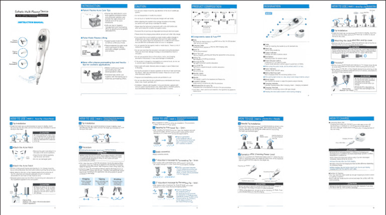 Plasma Pen User Manual | PDF
