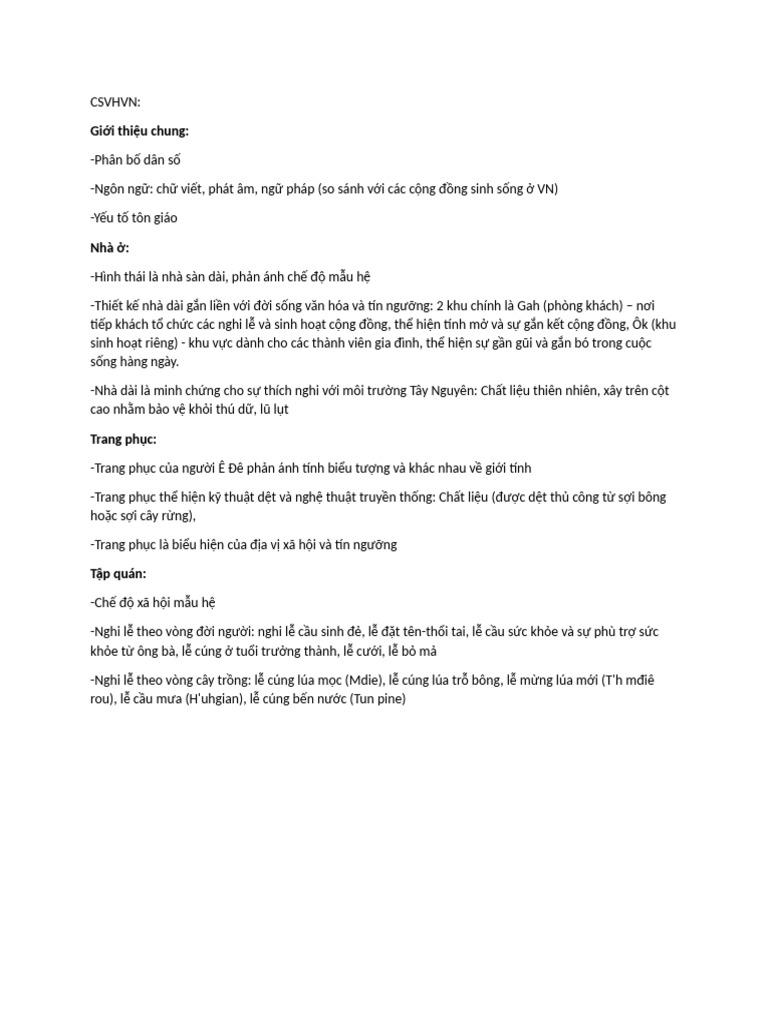 CSVHVN | PDF