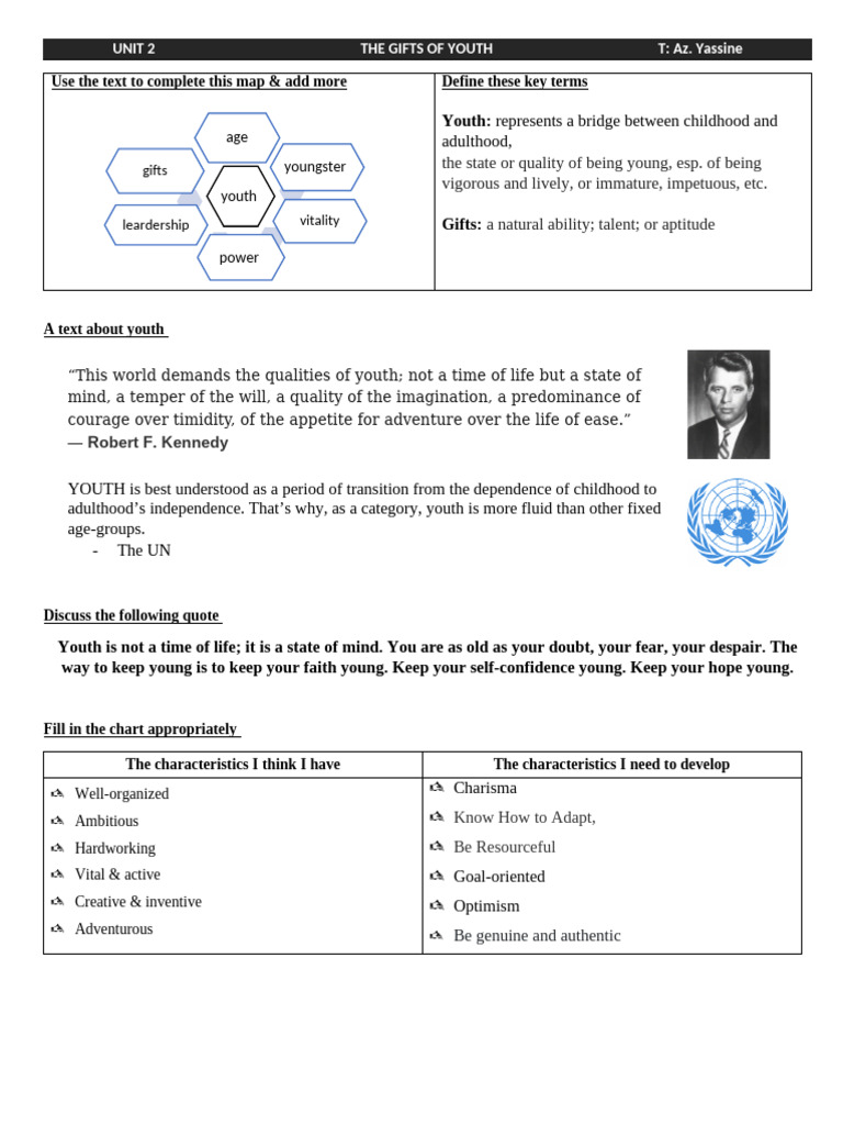 unit 3 intro | PDF | Psychology | Behavioural Sciences