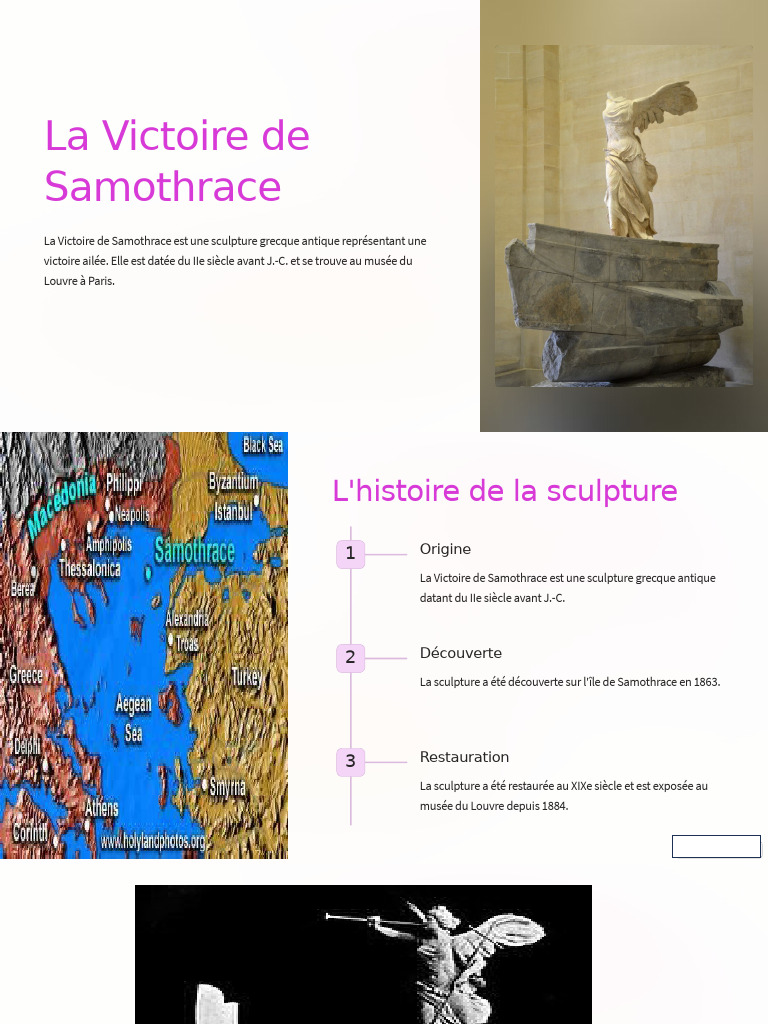 Victoire de Samothrace : chef-d'œuvre grec | PDF