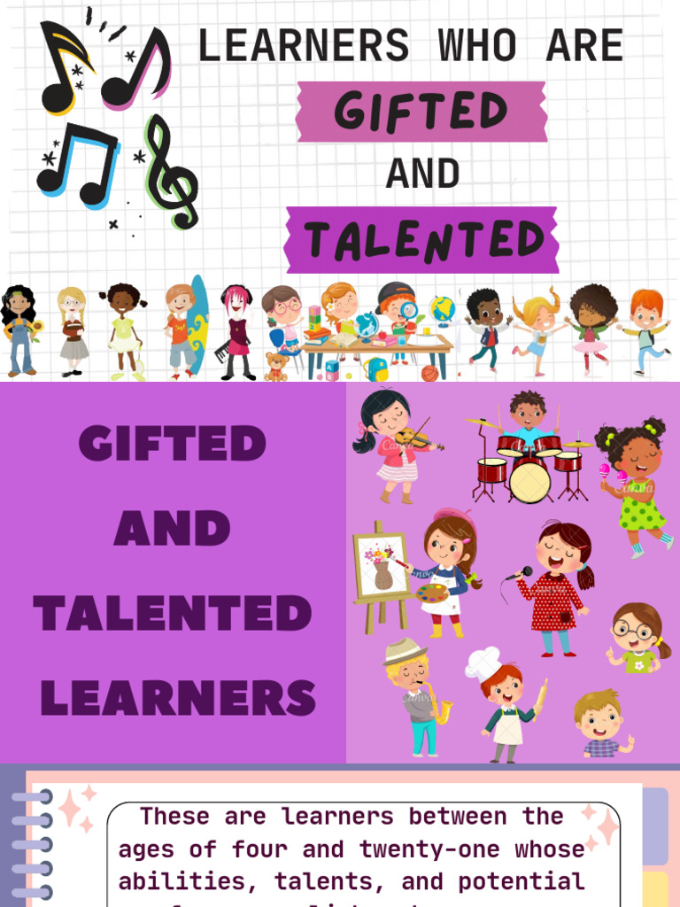 Profile of Gifted and Talented Learners | PDF | Intellectual Giftedness ...