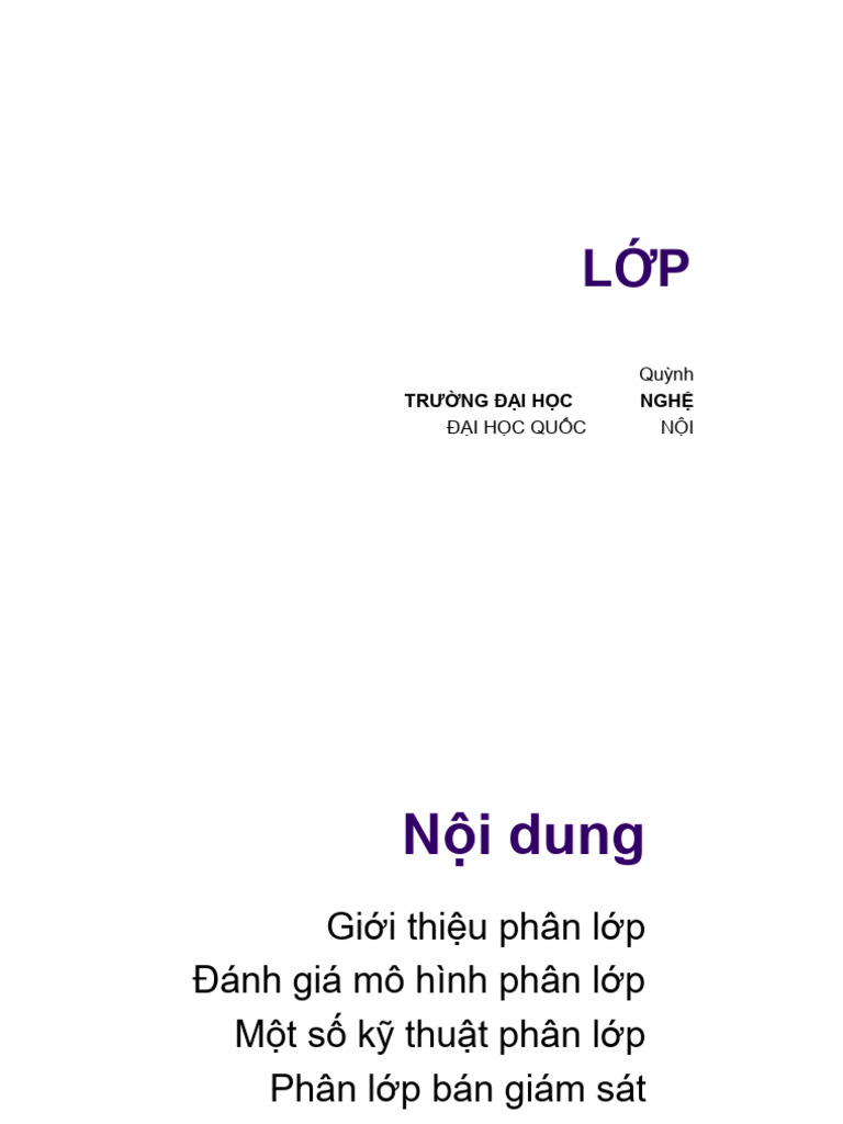 7. Phan lop | PDF