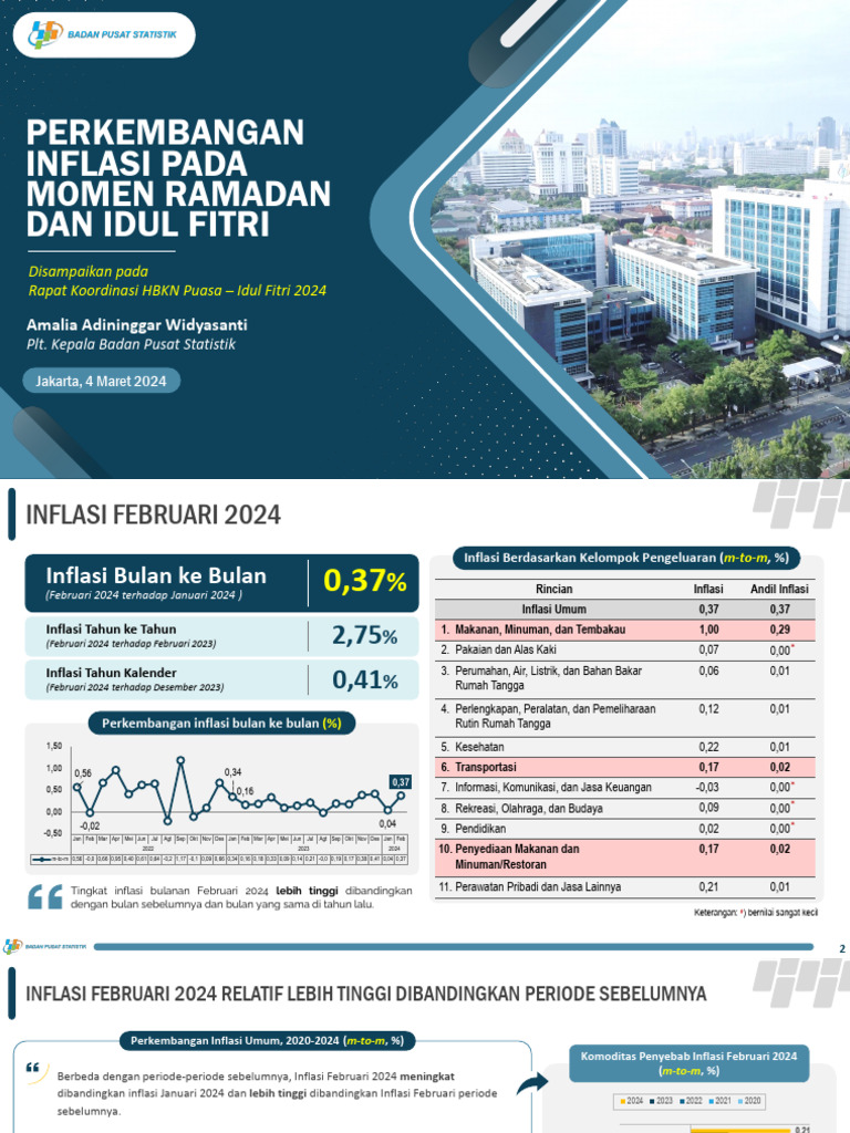 Materi Plt. Kepala BPS | PDF