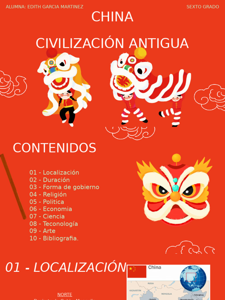 Civilización Antigua de China: Historia y Cultura | PDF | China ...