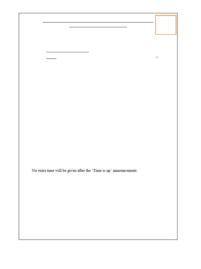 F4 BIO Exam 2 Section B 19 20 PDF | PDF