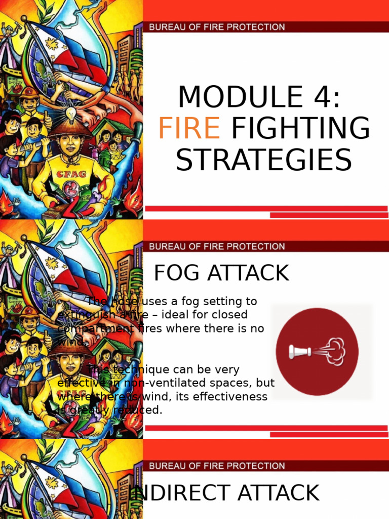 MODULE 4 Fire Fighting Strategies | PDF