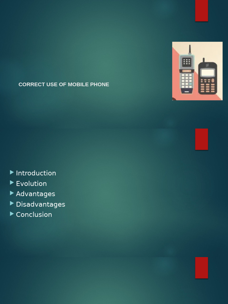 Mobile Phone Use: Pros and Cons | PDF