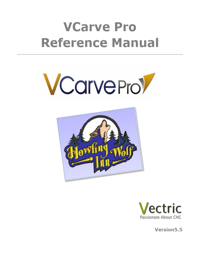 VCarvePro Reference Manual V5 5 | PDF | 2 D Computer Graphics | Icon (Computing)