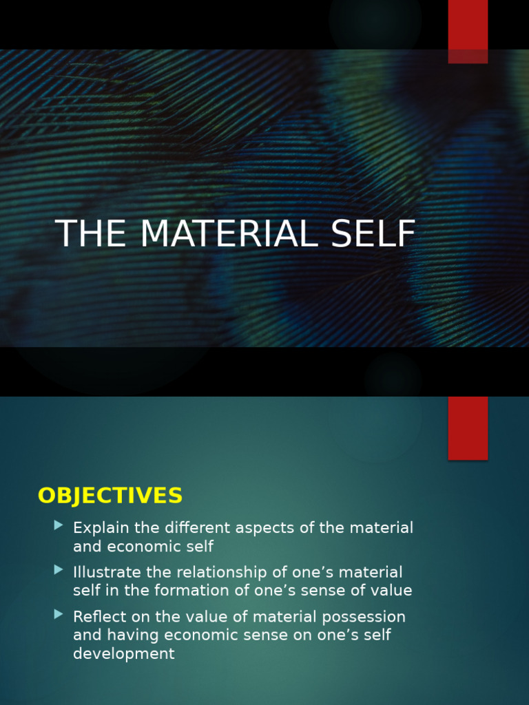 Module-5-THE-MATERIAL-SELF | PDF | Self | Liberal Arts Education