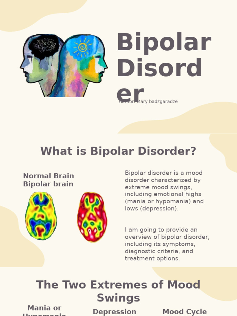 Bipolar Disorder | PDF | Mania | Bipolar Disorder