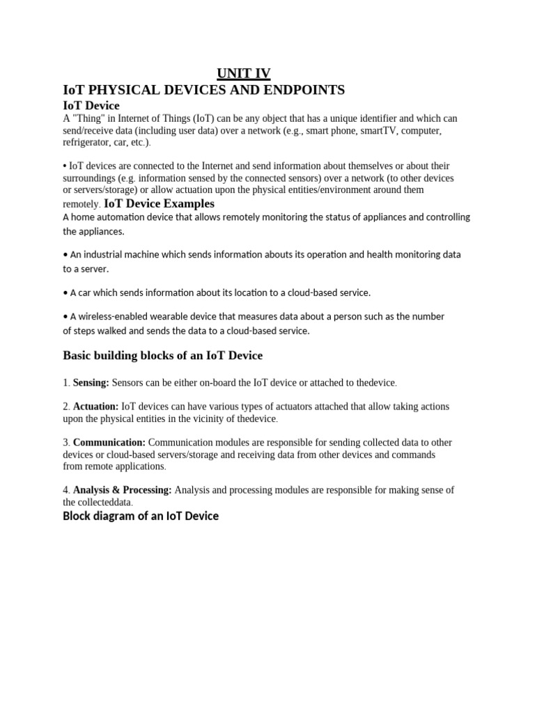 IOT(MOD-4) | PDF | Internet Of Things | Raspberry Pi