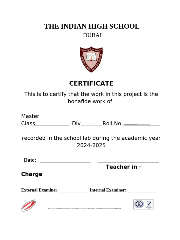 PROJECT_certificate | PDF