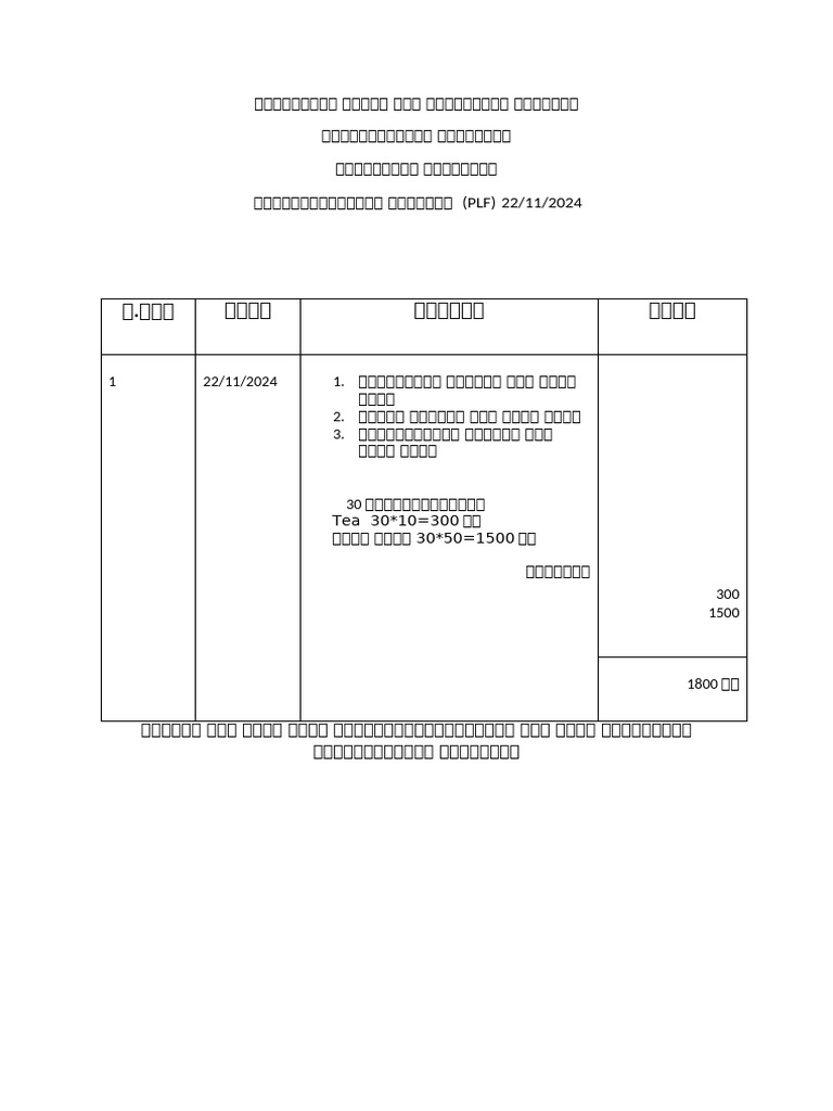 TN Bill Format | PDF