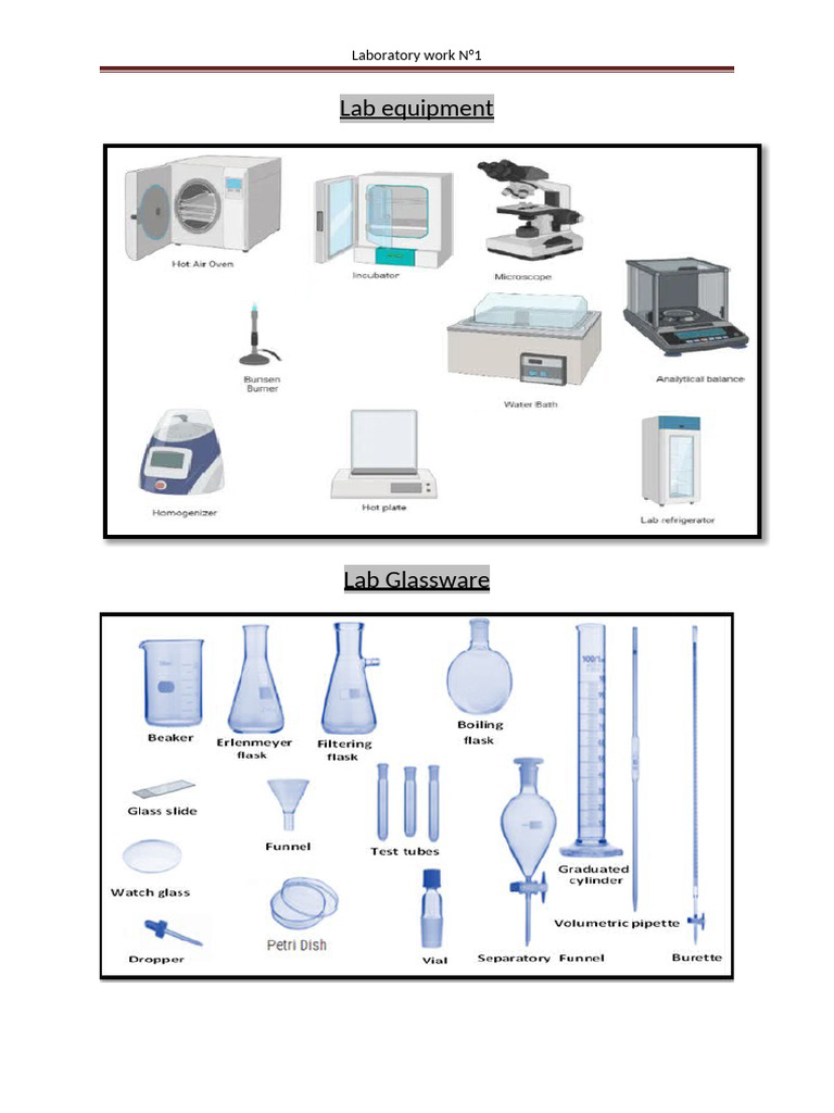 TP1 Lab Equipment | PDF