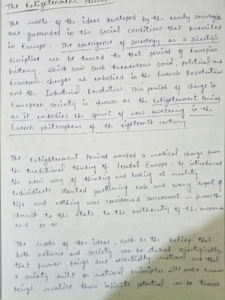 Enlightenment, French and Industrial Revolution | PDF