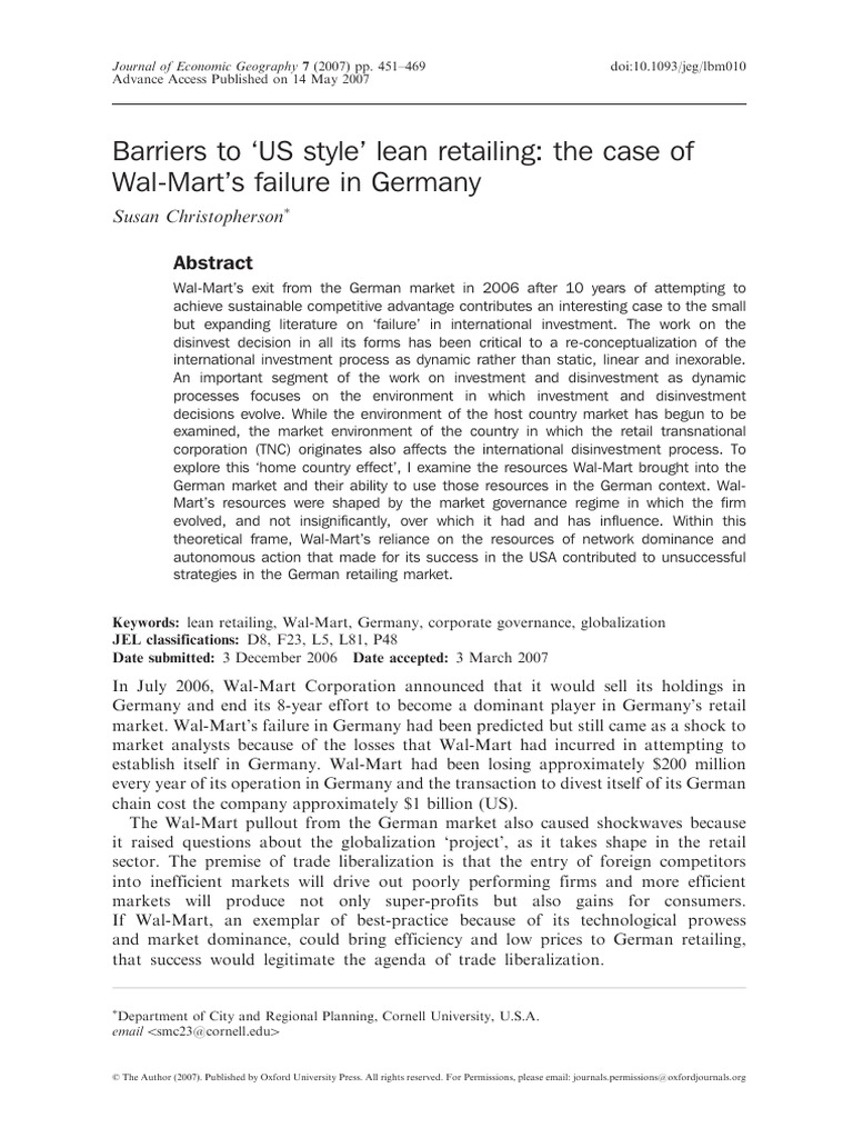 Walmart | PDF | Walmart | Retail