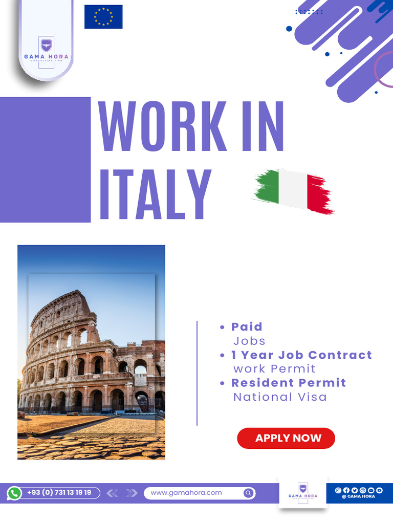 Work-in-Italy | PDF | Employment | Travel Visa