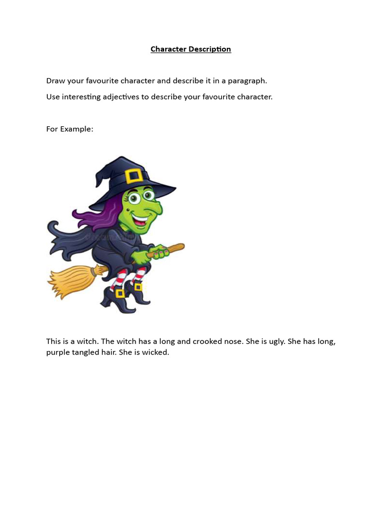 Character Description | PDF