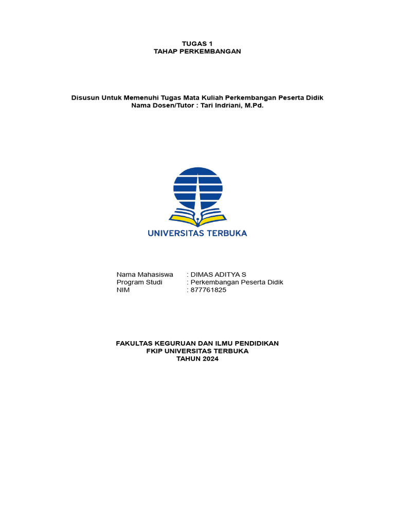 Tugas 1 Dimas Aditya S | PDF