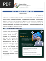 Dummy PAN Card for Testing | PDF