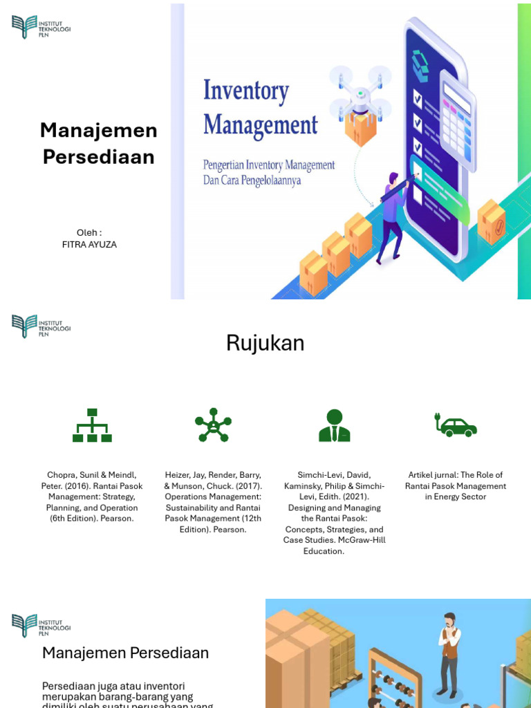 Materi 7 - Manajemen Persediaan | PDF