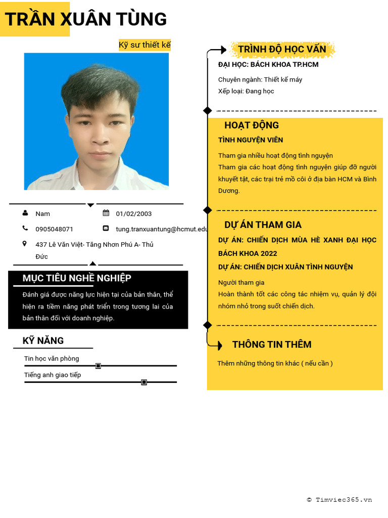 Trình H CV N: K S Thi TK | PDF