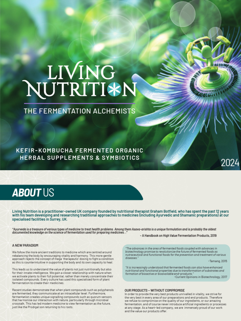 Brochure LN Brand 052024 | PDF | Fermentation | Microorganism