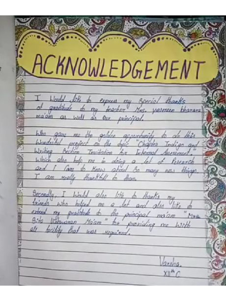 Indigo English XII Project File 12 @CUETCBSE2 | PDF